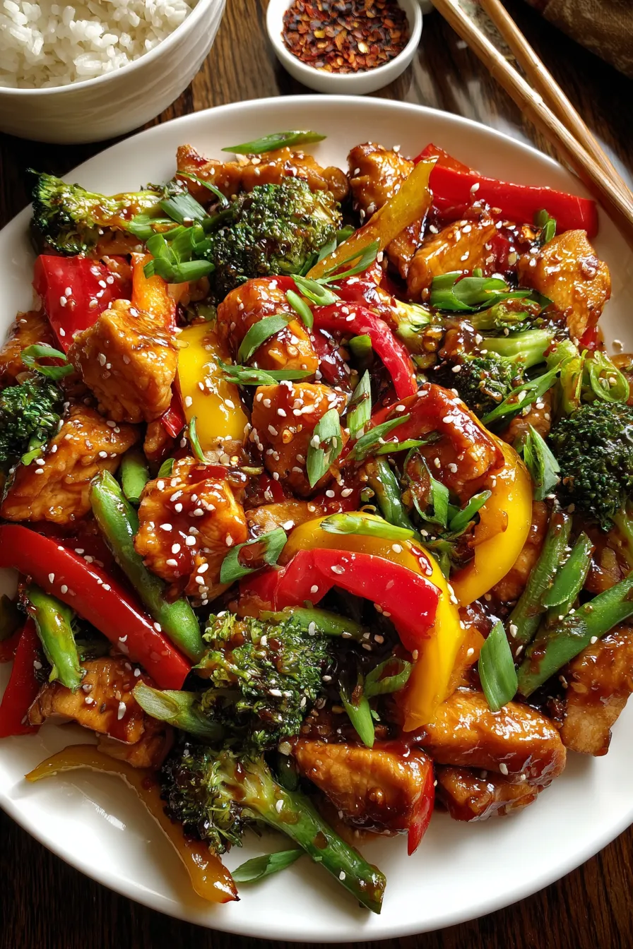 Firecracker Chicken Stir Fry – Classic Yummy