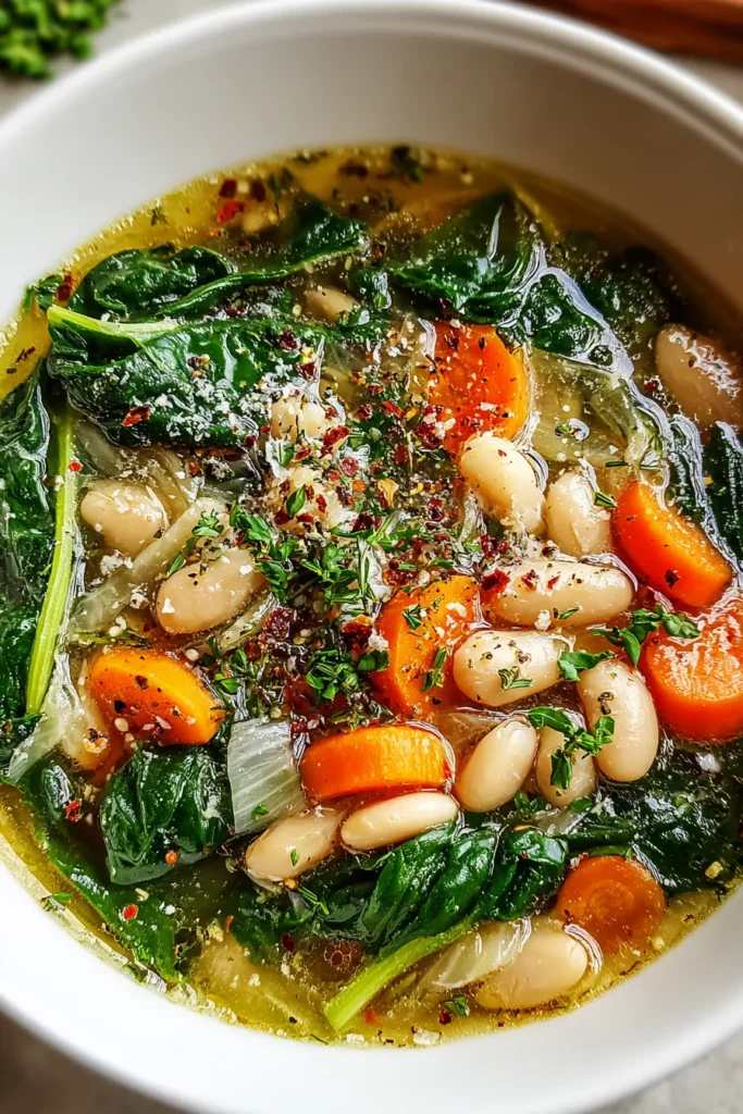 White Bean & Spinach Soup – Classic Yummy